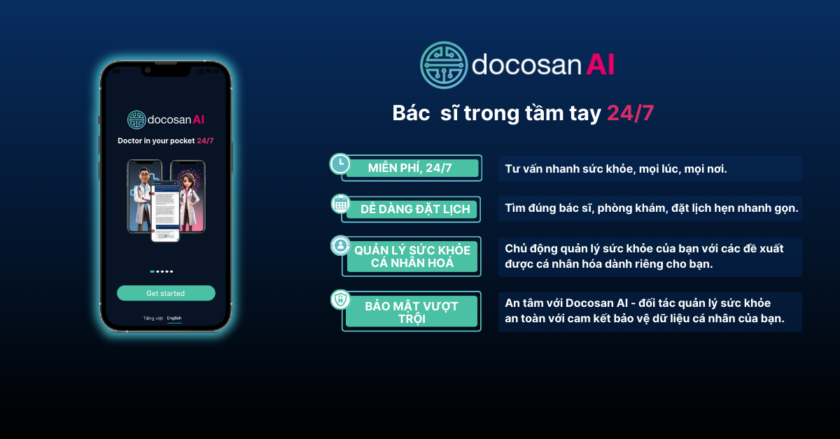 Docosan - Doctor có sẵn | Đặt lịch khám & Khám online
