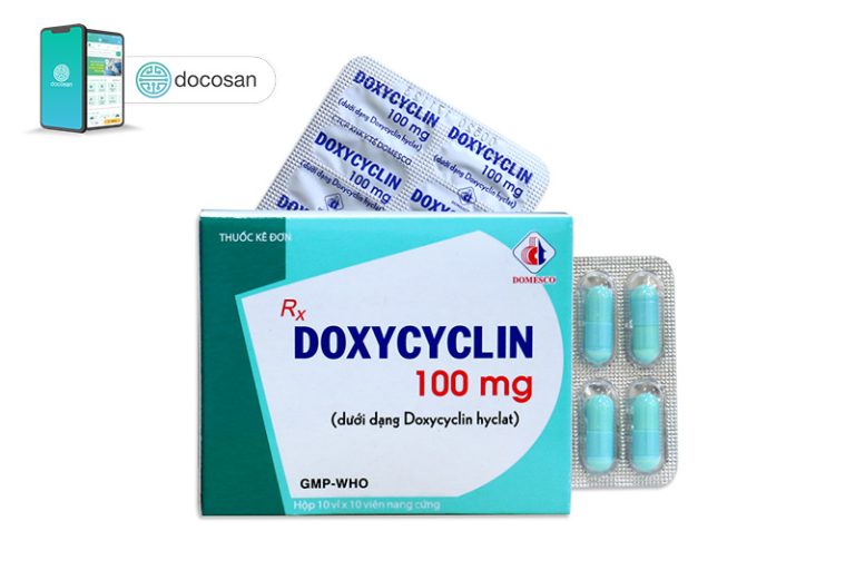 Thuốc Doxycycline 100mg giá bao nhiêu? Khi dùng lưu ý gì? - Docosan
